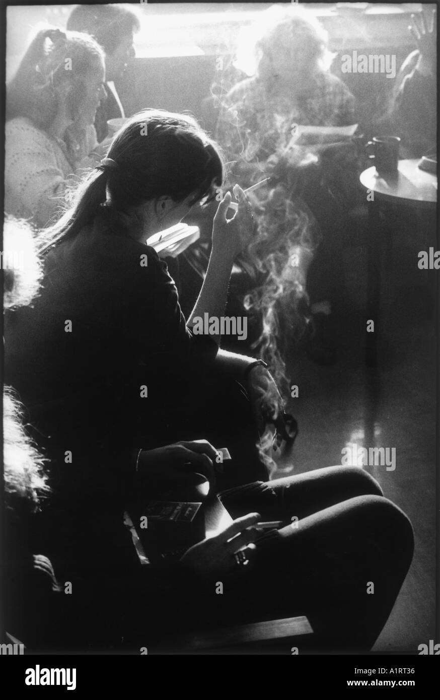 School smoking Black and White Stock Photos & Images - Alamy
