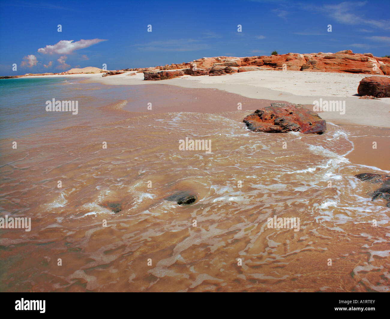 Beach at Cape Leveque, Dampier Peninsula, Kimberley, Western Australia ...