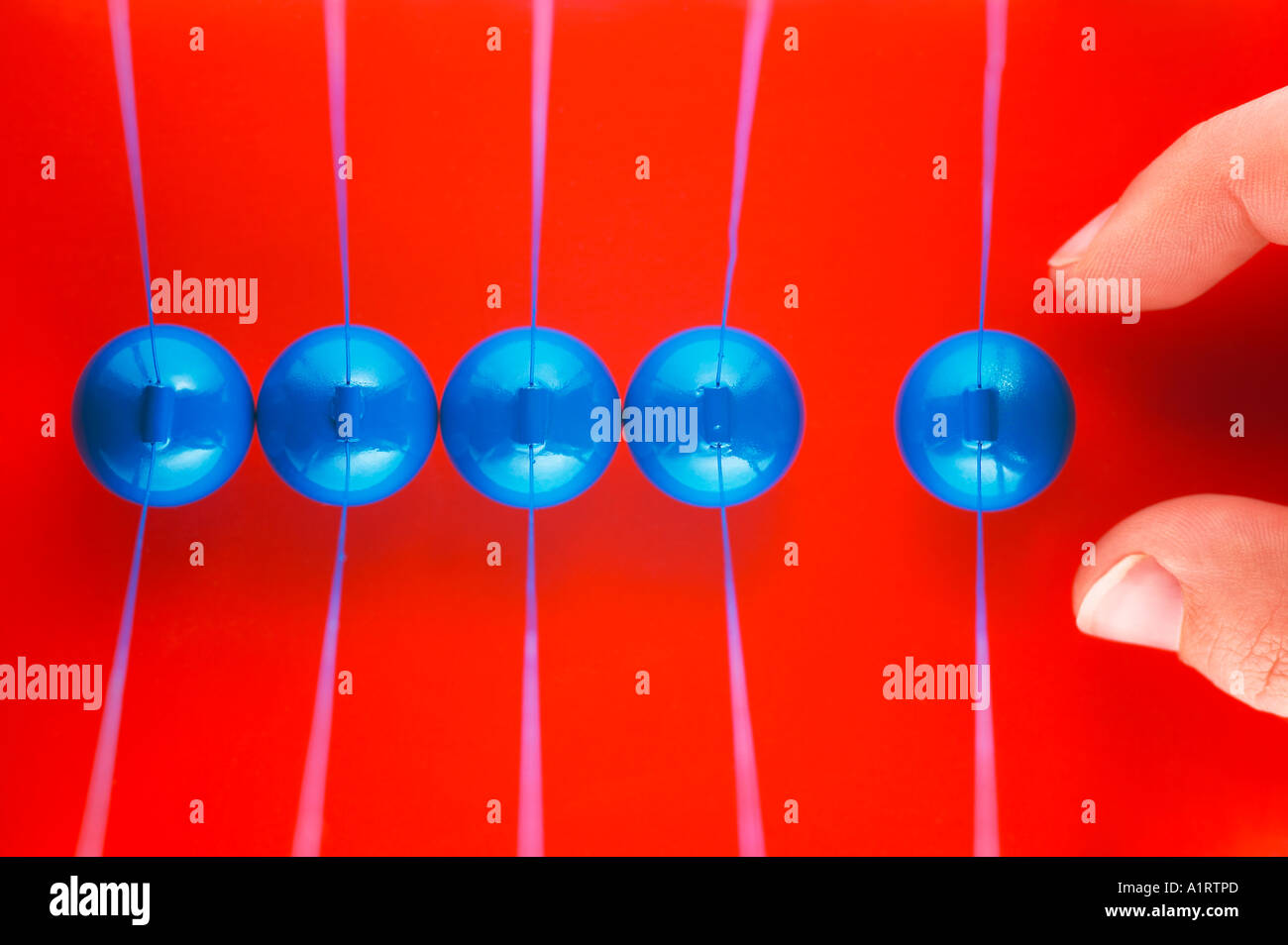 Newton law of motion hi-res stock photography and images - Alamy