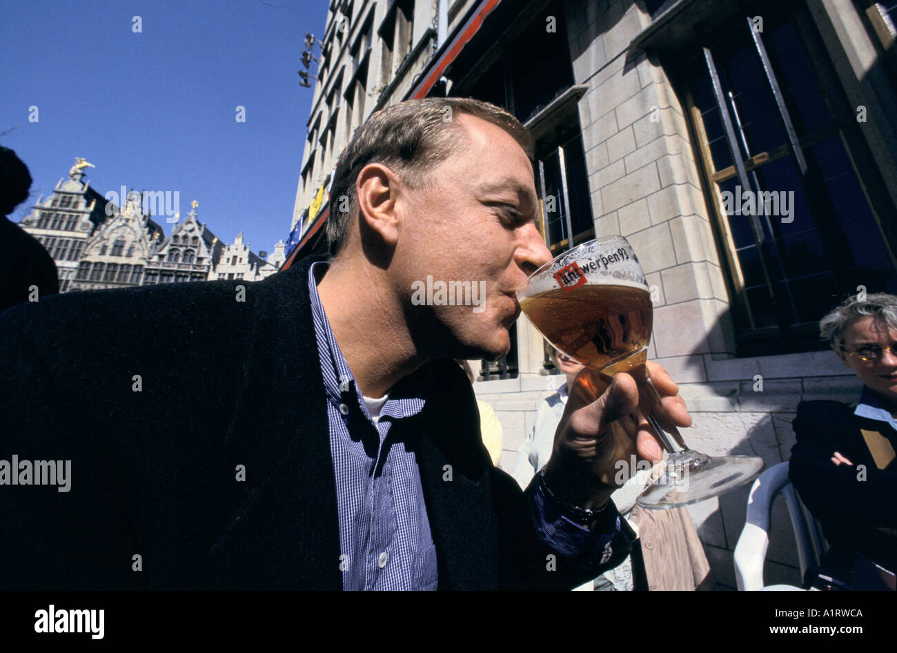 BELGIUM CAFES BARS ANTWERP 1993 Stock Photo - Alamy