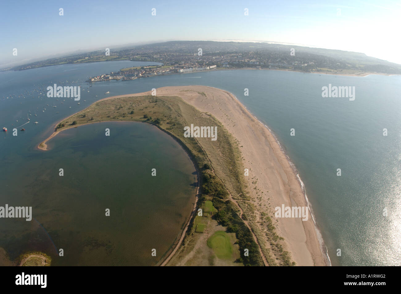 Dawlish warren aerial hi-res stock photography and images - Alamy