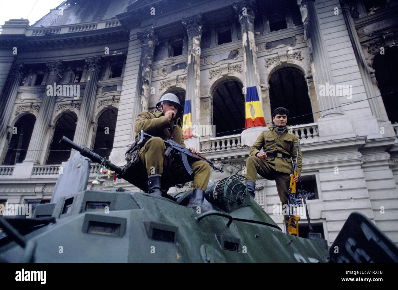 BUCHAREST 28 12 1989 Stock Photo - Alamy