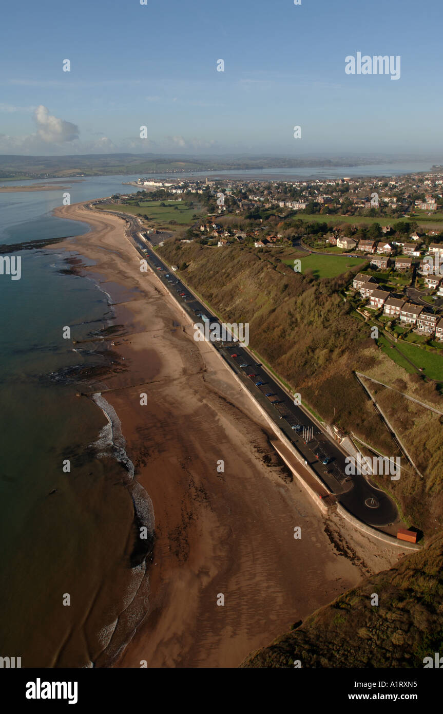 Exmouth, devon beach winter hi-res stock photography and images - Alamy