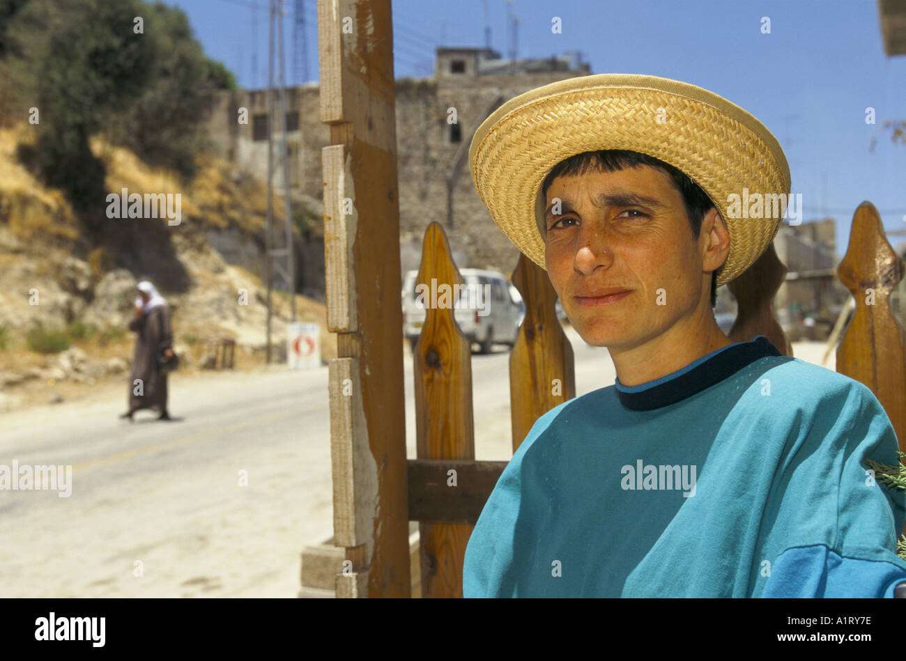 JEWISH SETTLERS WEST BANK HEBRON ANAT COHEN HEAD OF SETTLER EXPANSION ...