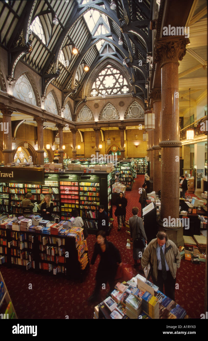 large bookstore in old warehouse Stock Photo - Alamy