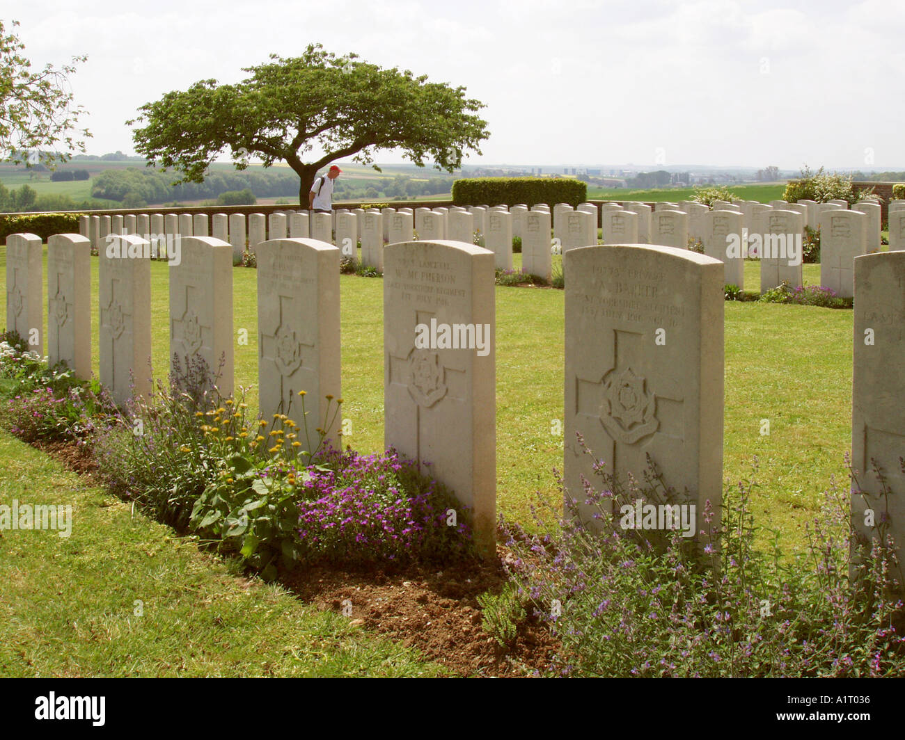 Fricourt cemetery hi-res stock photography and images - Alamy