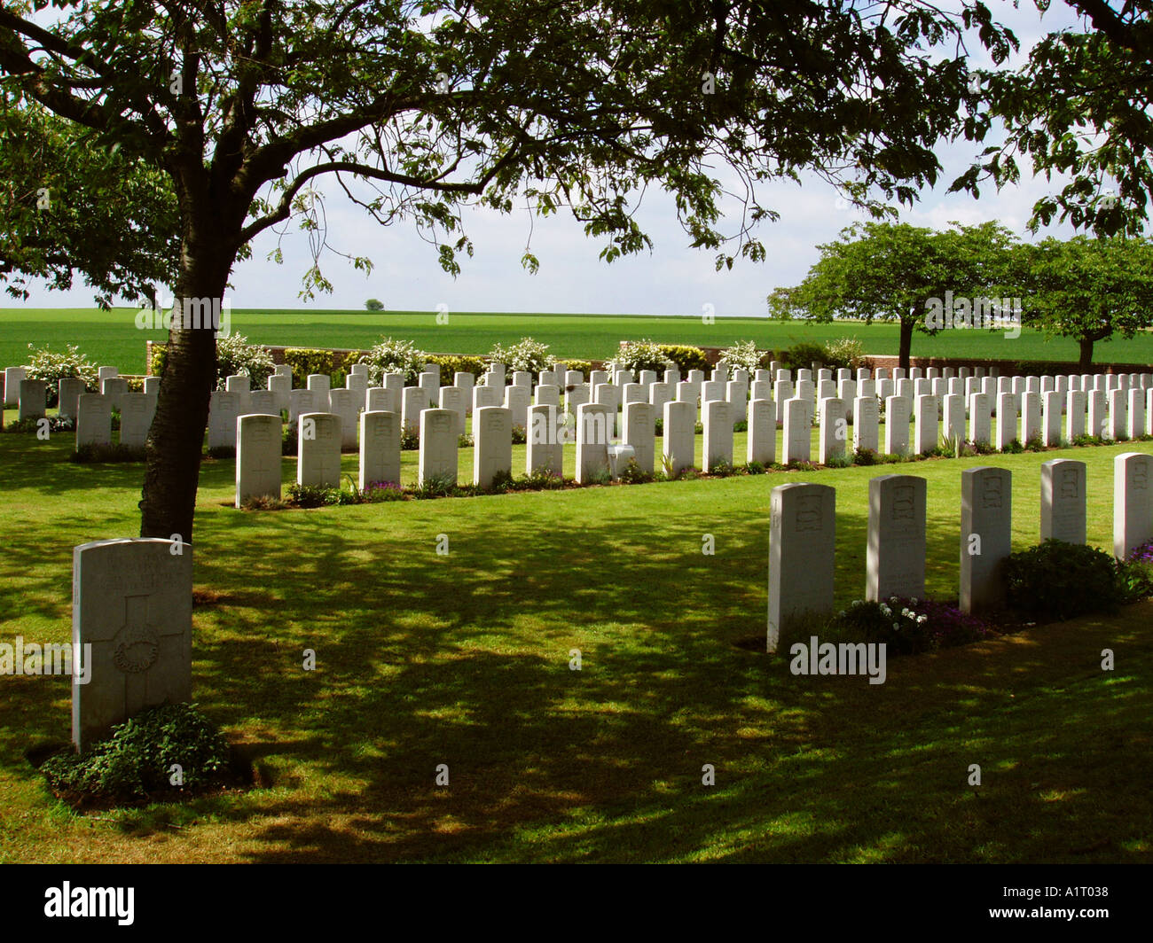 Fricourt cemetery hi-res stock photography and images - Alamy