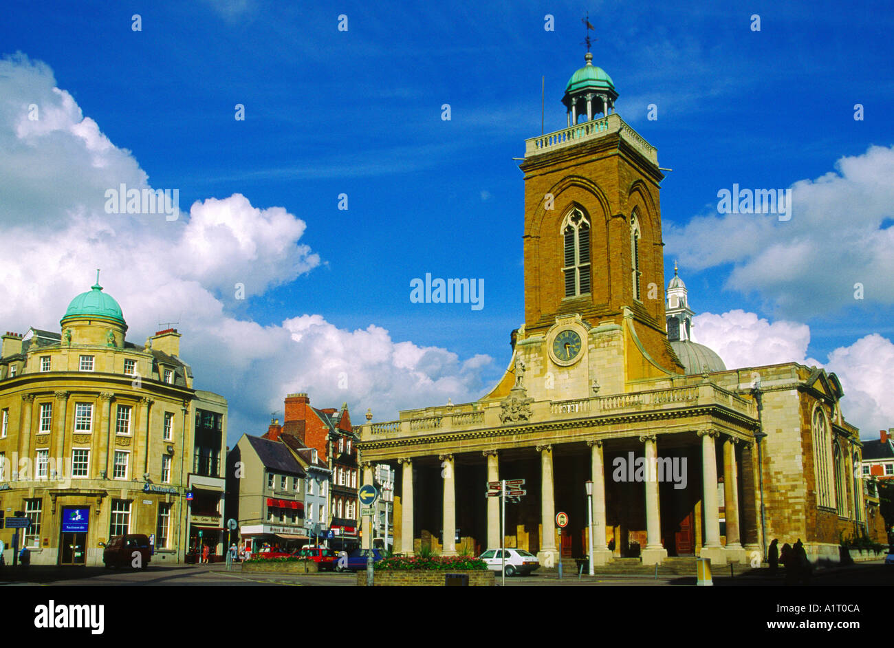 Church northampton clock hi-res stock photography and images - Alamy