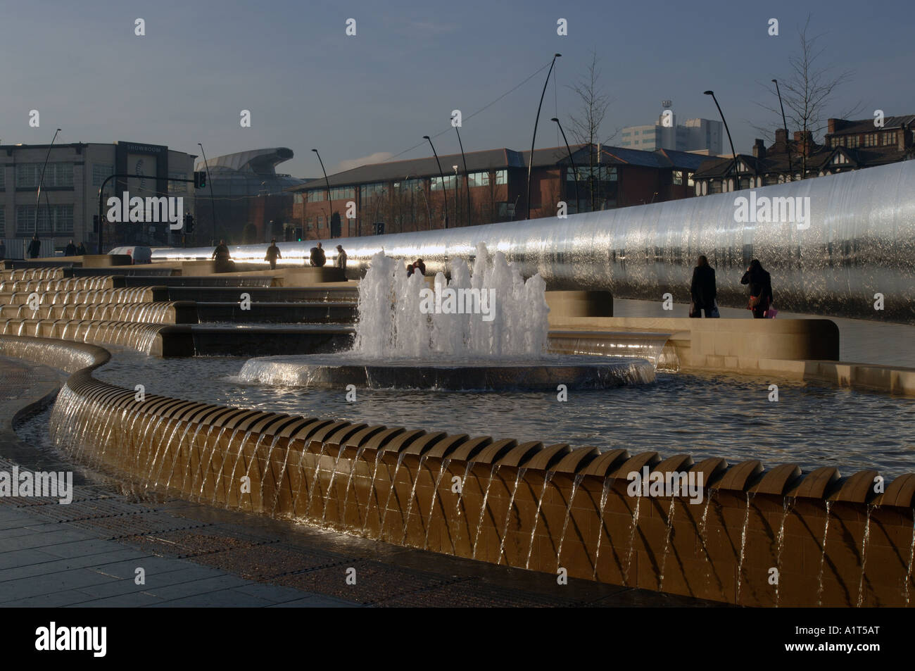 Sheaf Square Sheffield Yorkshire England Stock Photo - Alamy