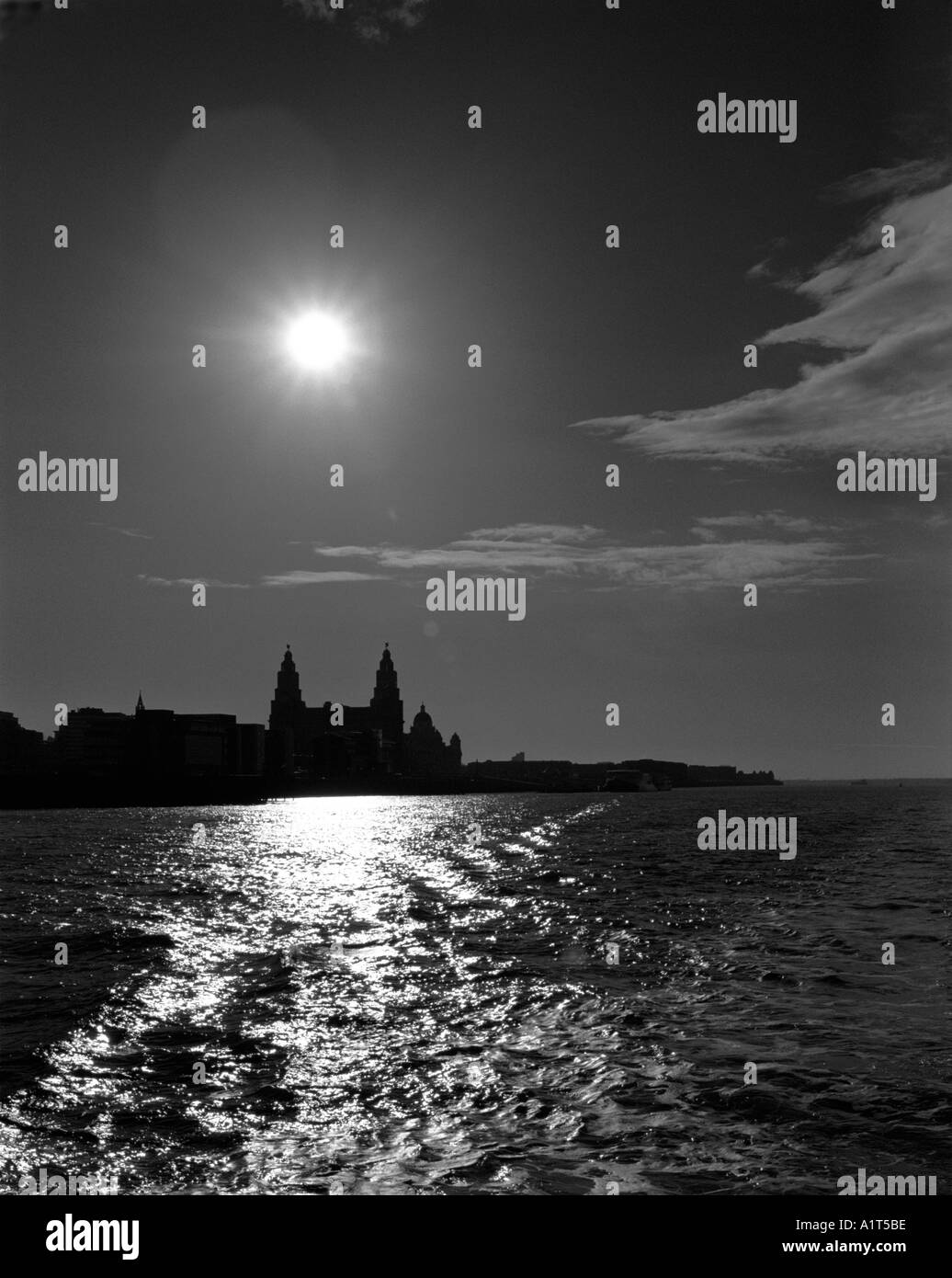 Leaving mersey Black and White Stock Photos & Images - Alamy