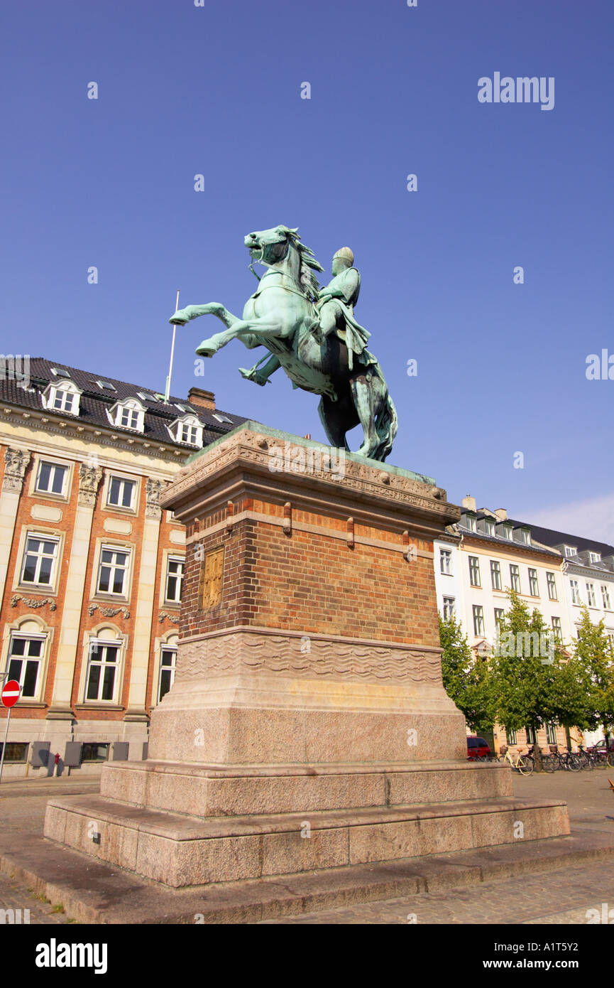 Statue bishop absalon founder copenhagen hi-res stock photography and ...
