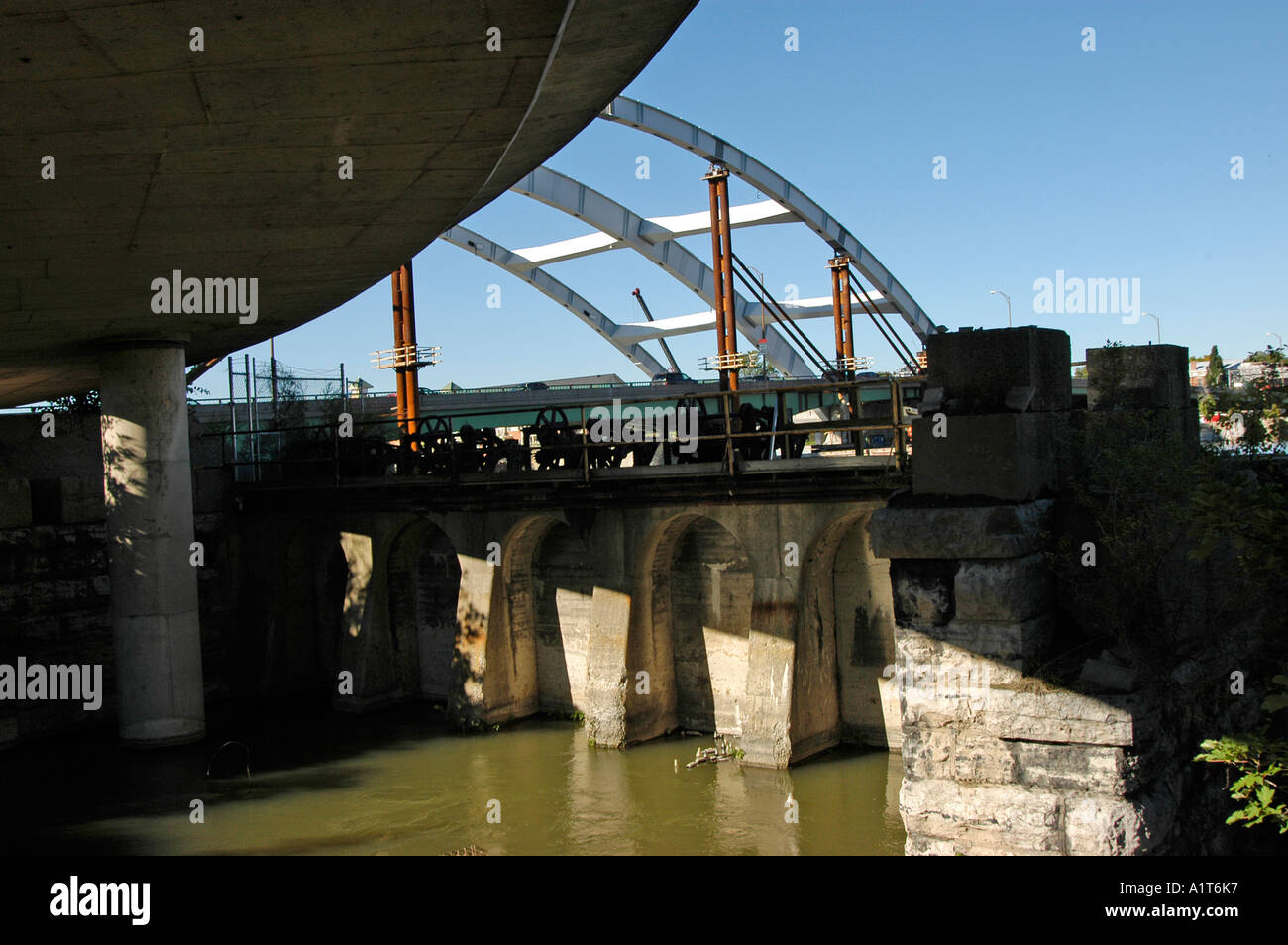 Genesee arch bridge hi-res stock photography and images - Alamy