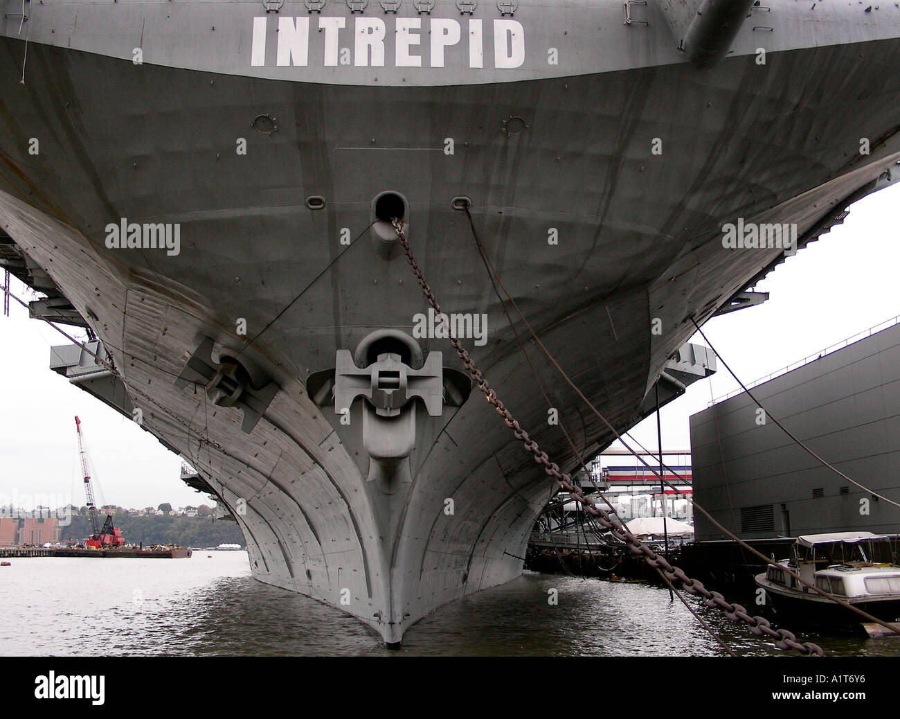 Intrepid aircraft carrier Stock Photo - Alamy
