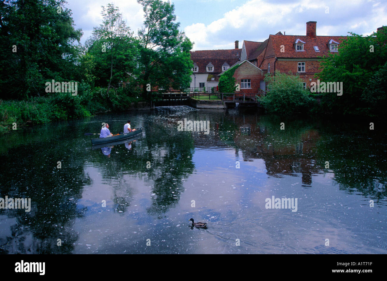 Flatford Mill Suffolk England Stock Photo - Alamy