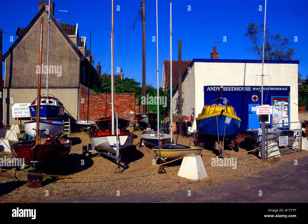 Woodbridge boatyard hi-res stock photography and images - Alamy