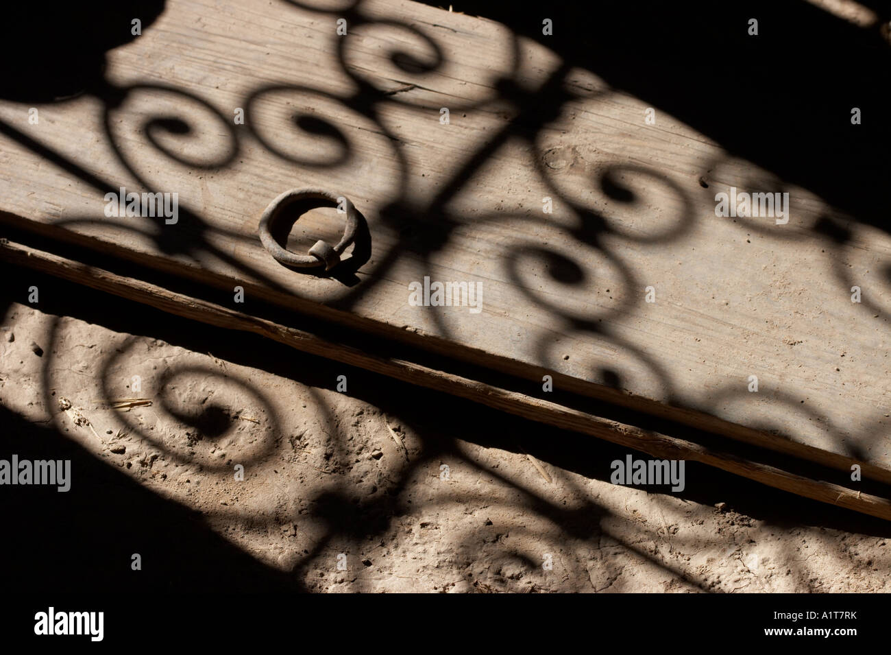 Fallen Window Door Stock Photo - Alamy