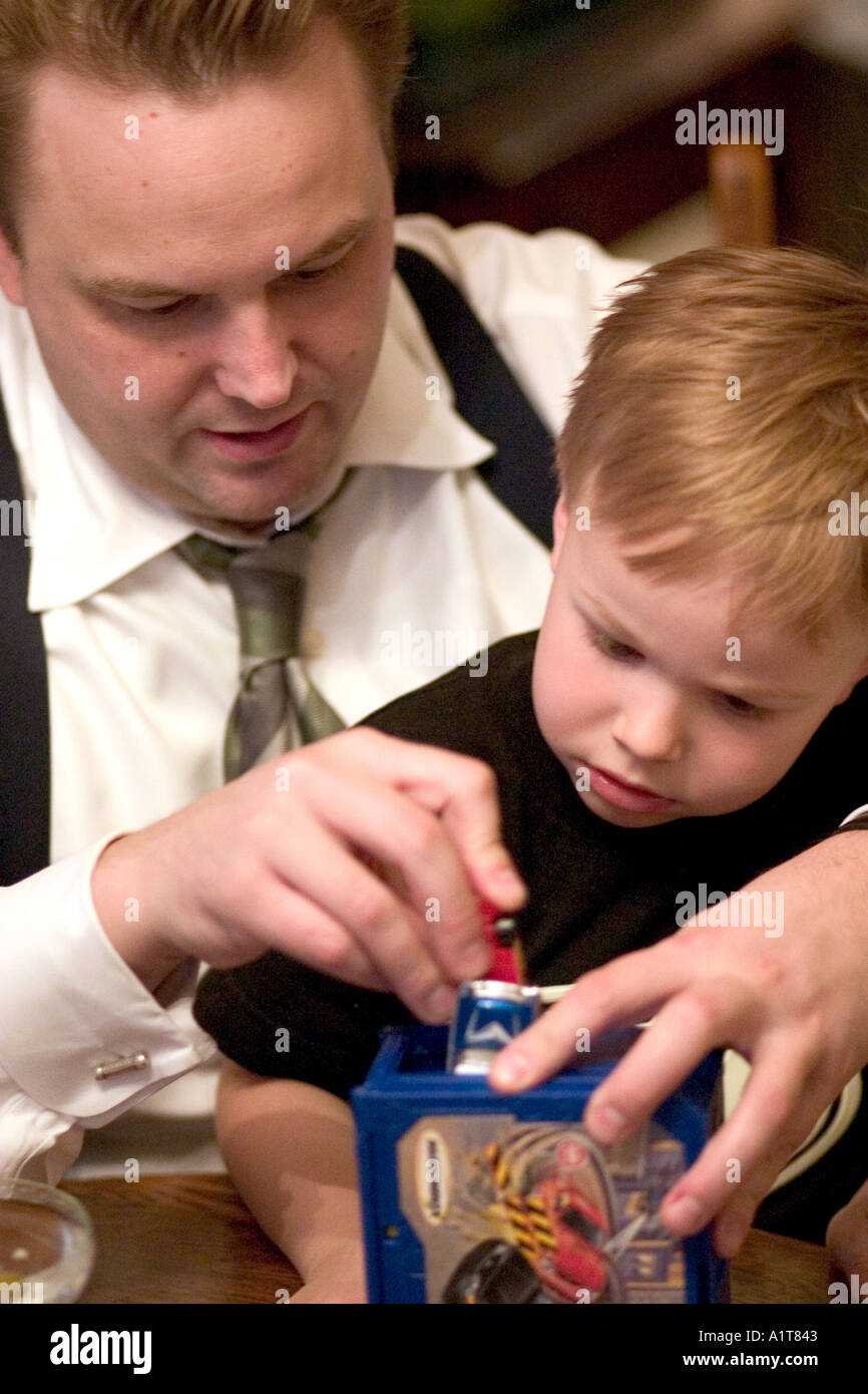 Dad trying to help son age 33 and 4 solve the mystery of a childhood ...