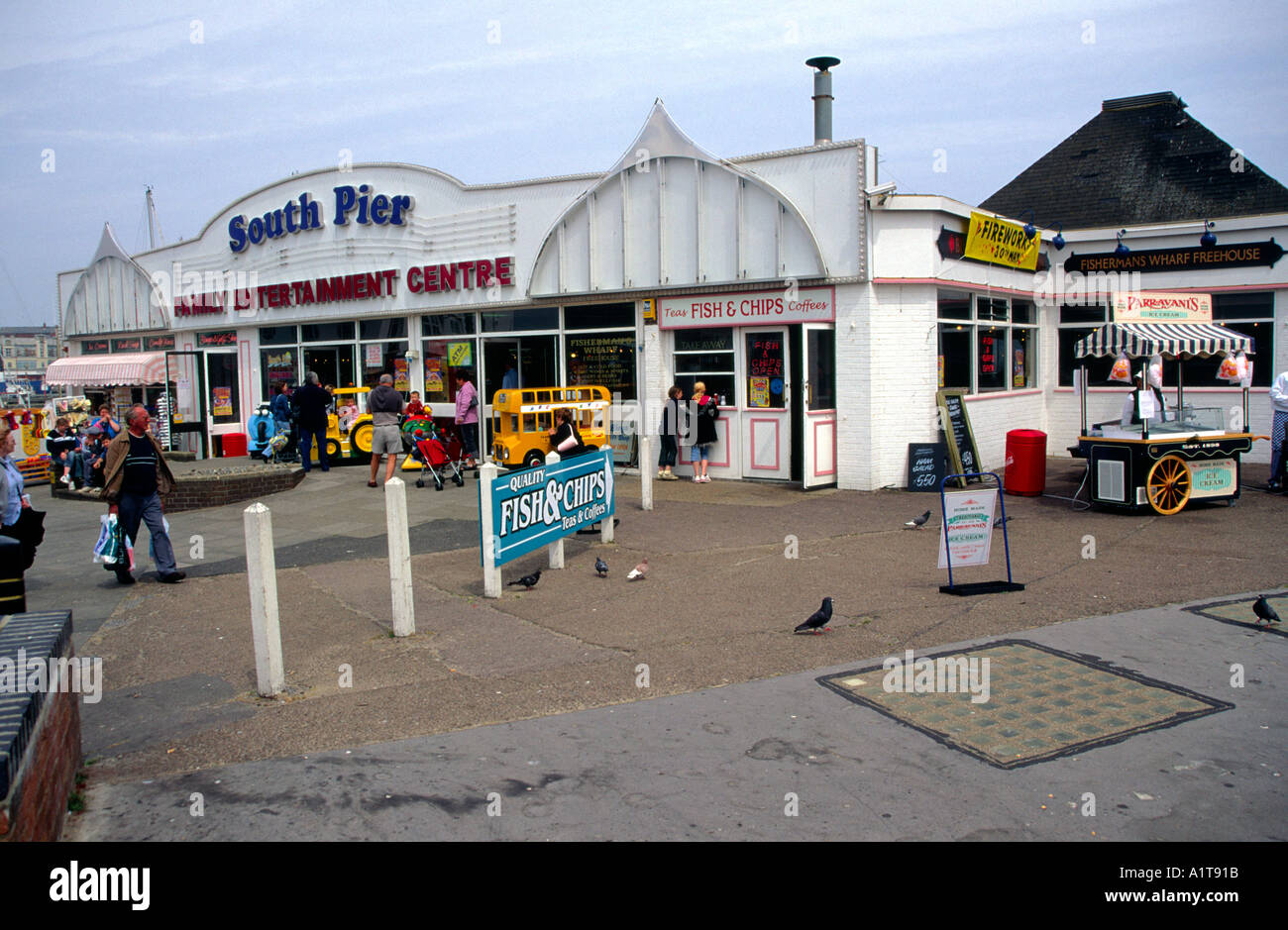 Seaside amusements Lowestoft Suffolk England Stock Photo - Alamy