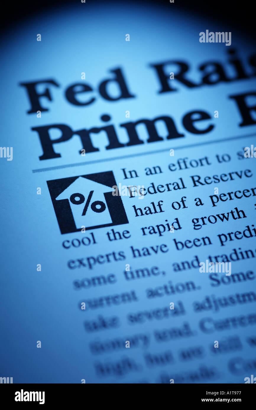 Prime rate hi-res stock photography and images - Alamy