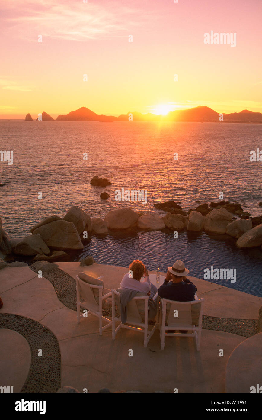 Sunset Cabo San Lucas Baja California Mexico Stock Photo - Alamy