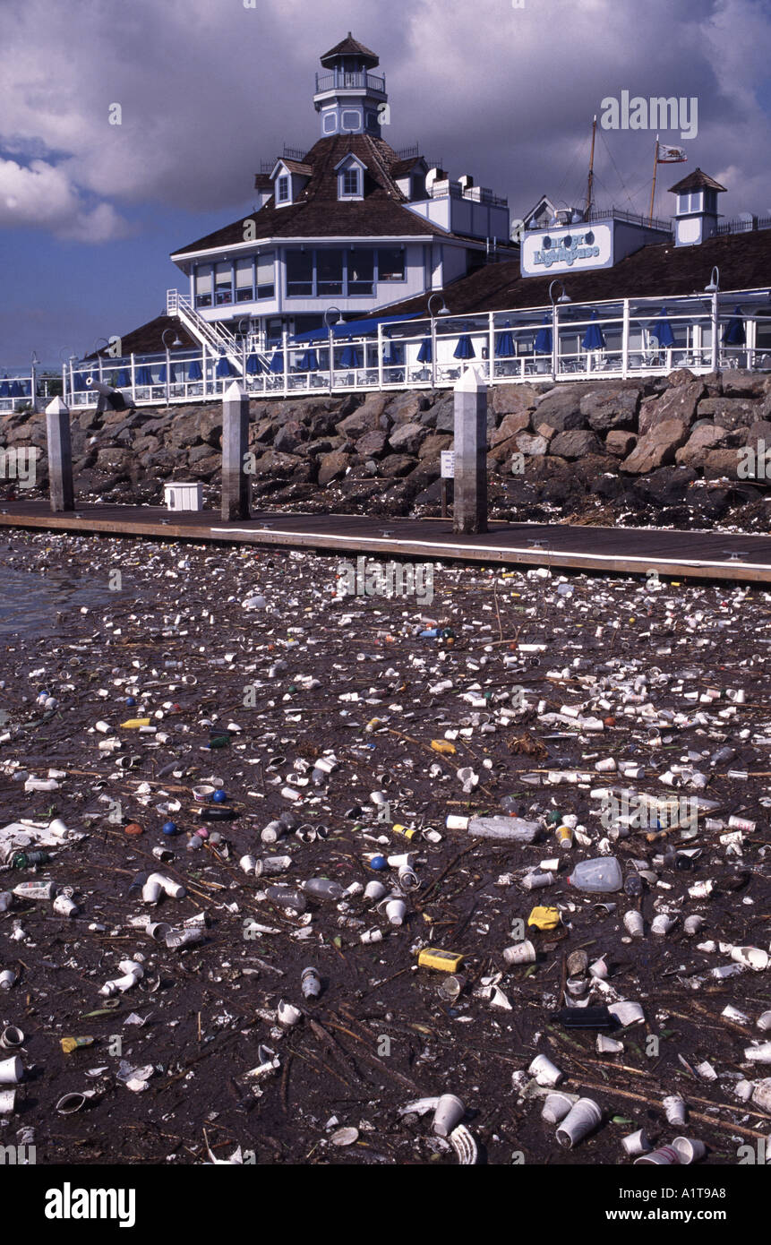 Long beach pollution waste hi-res stock photography and images - Alamy