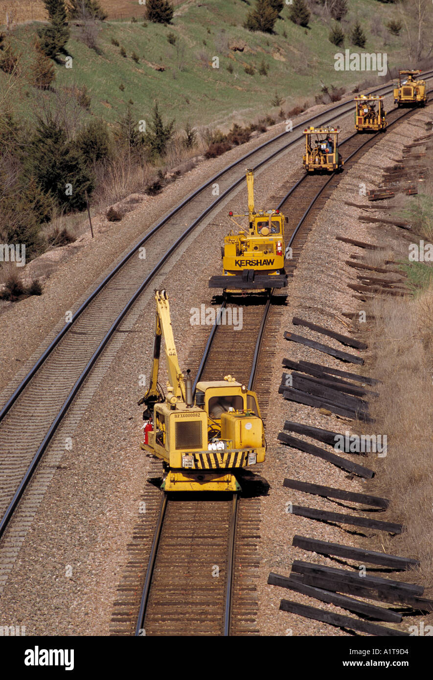 Railroad maintenance hi-res stock photography and images - Alamy