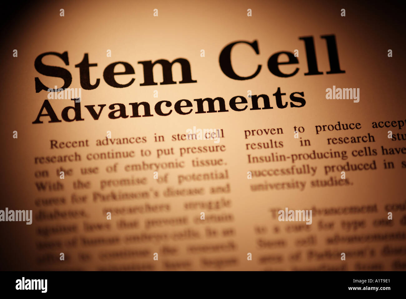 Fetal tissue research hi-res stock photography and images - Alamy