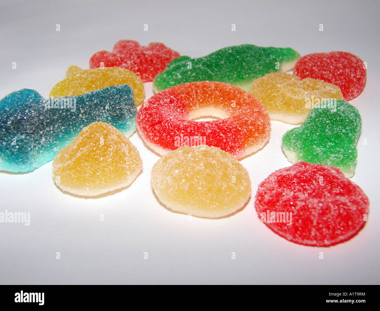 Sugar Jelly Sweeties Stock Photo - Alamy