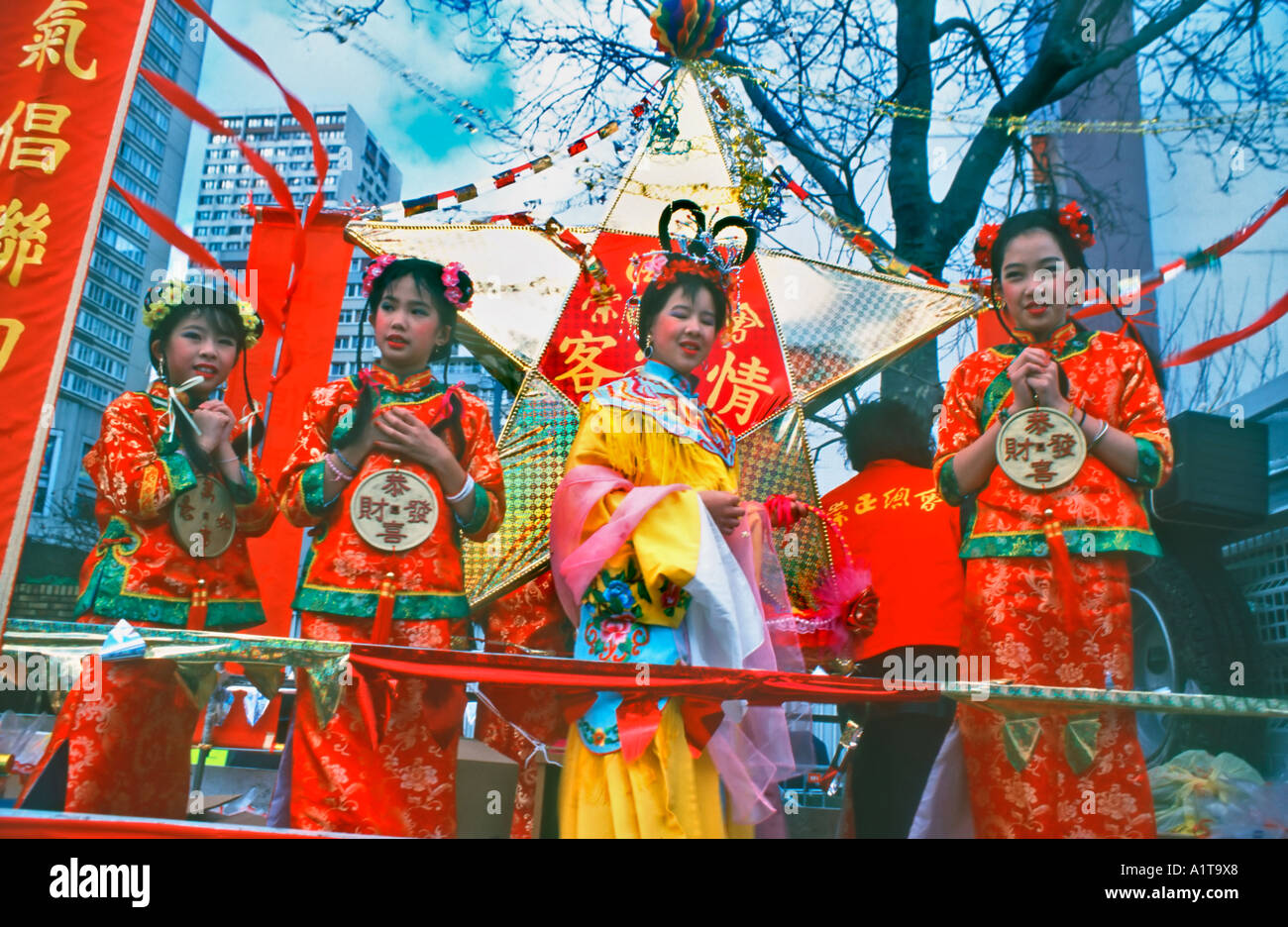 Paris France, Group Chinese-French Teens Celebrating "Chinese New Years ...