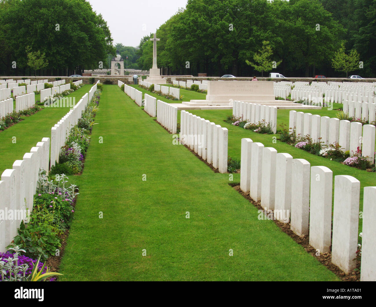 Delville wood ww1 cwgc cemetery hi-res stock photography and images - Alamy