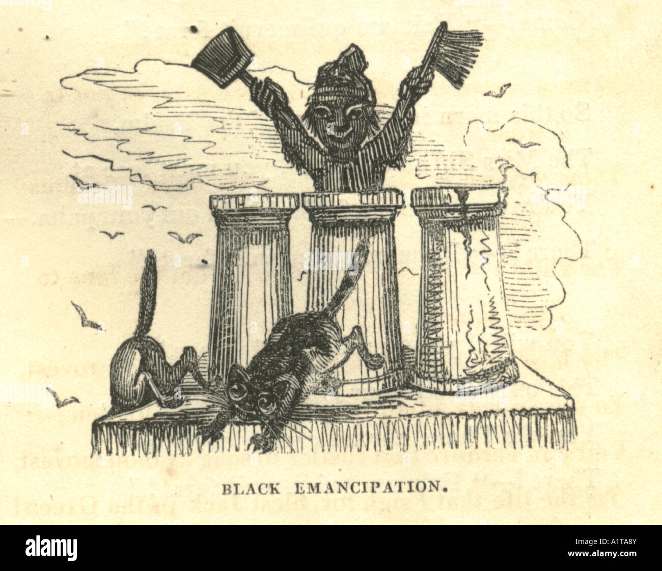 1830s comic print of chimney sweep hi-res stock photography and images ...