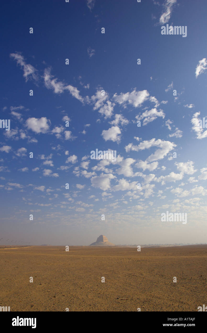 The Pyramid of Meidum in Egypt Stock Photo - Alamy