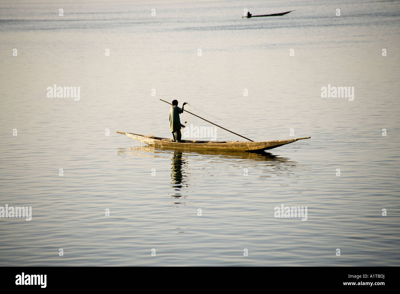 Pirogue on the Niger river at Segou, Mali, West Africa Stock Photo - Alamy