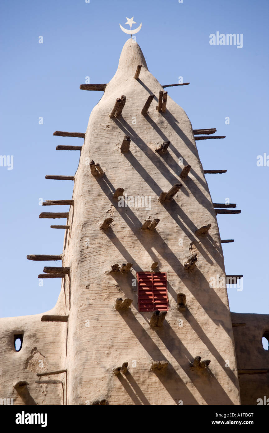 The mosque in San Mali West Africa Stock Photo - Alamy