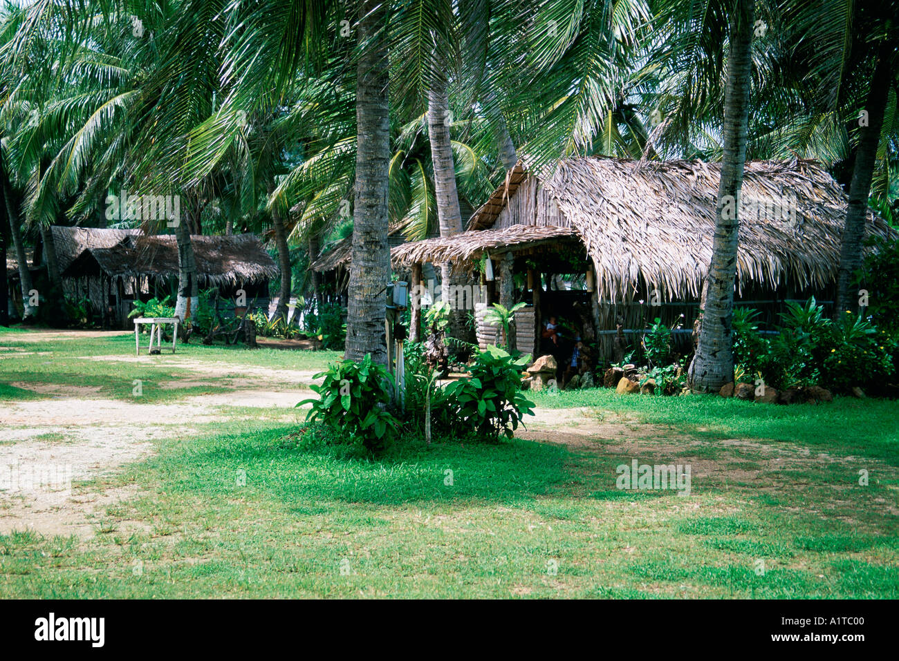 Gef Pa go Chamorro Village Guam Micronesia Stock Photo - Alamy