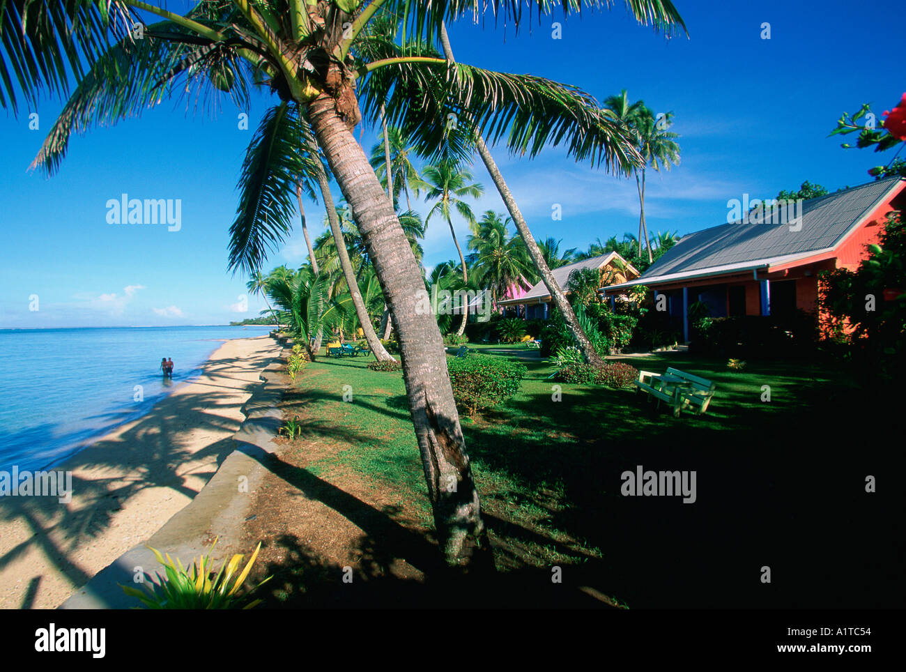 Hideaway Resort Coral Coast Viti Levu Fiji Stock Photo - Alamy