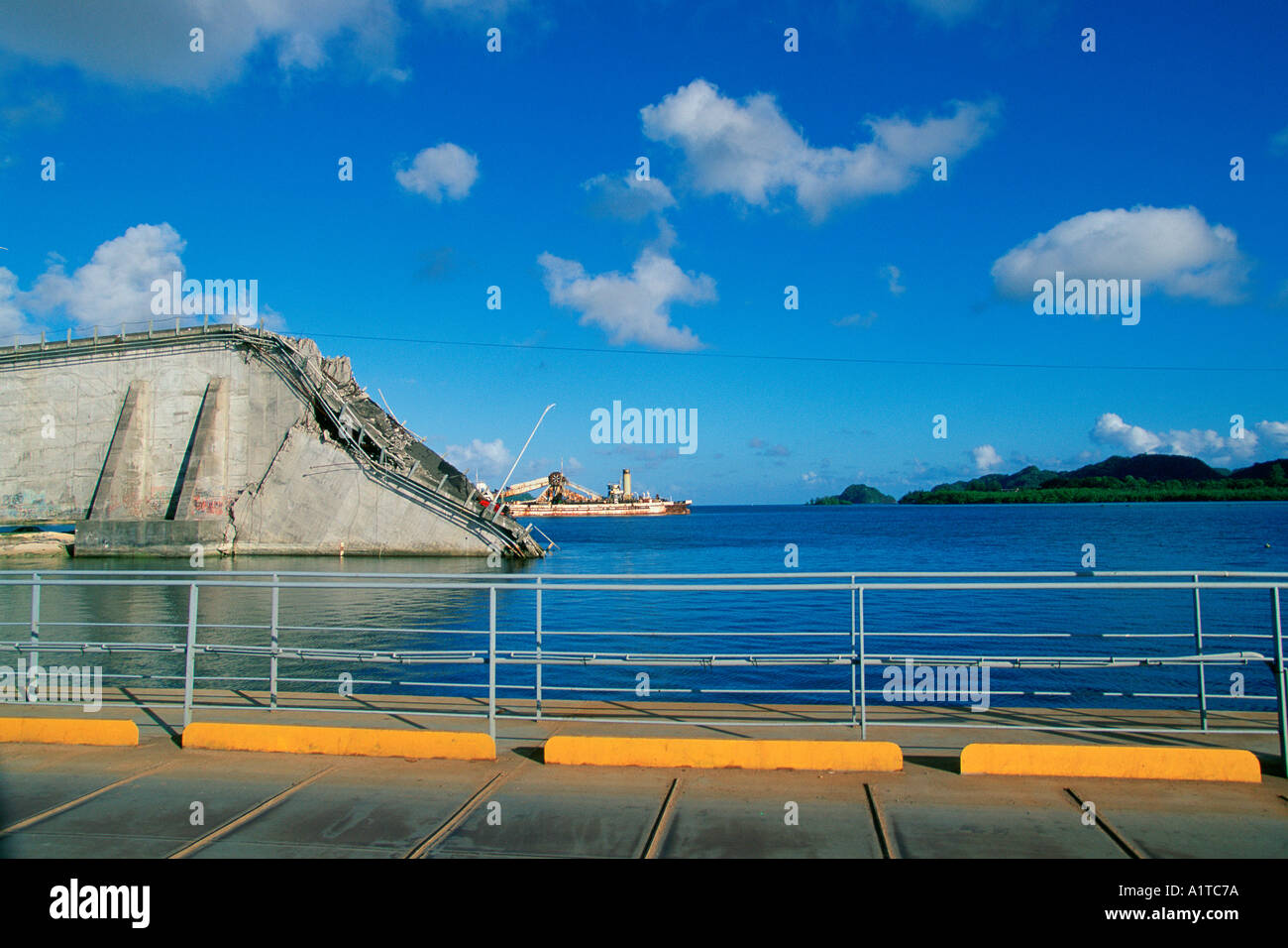 Fallen bridge hi-res stock photography and images - Alamy