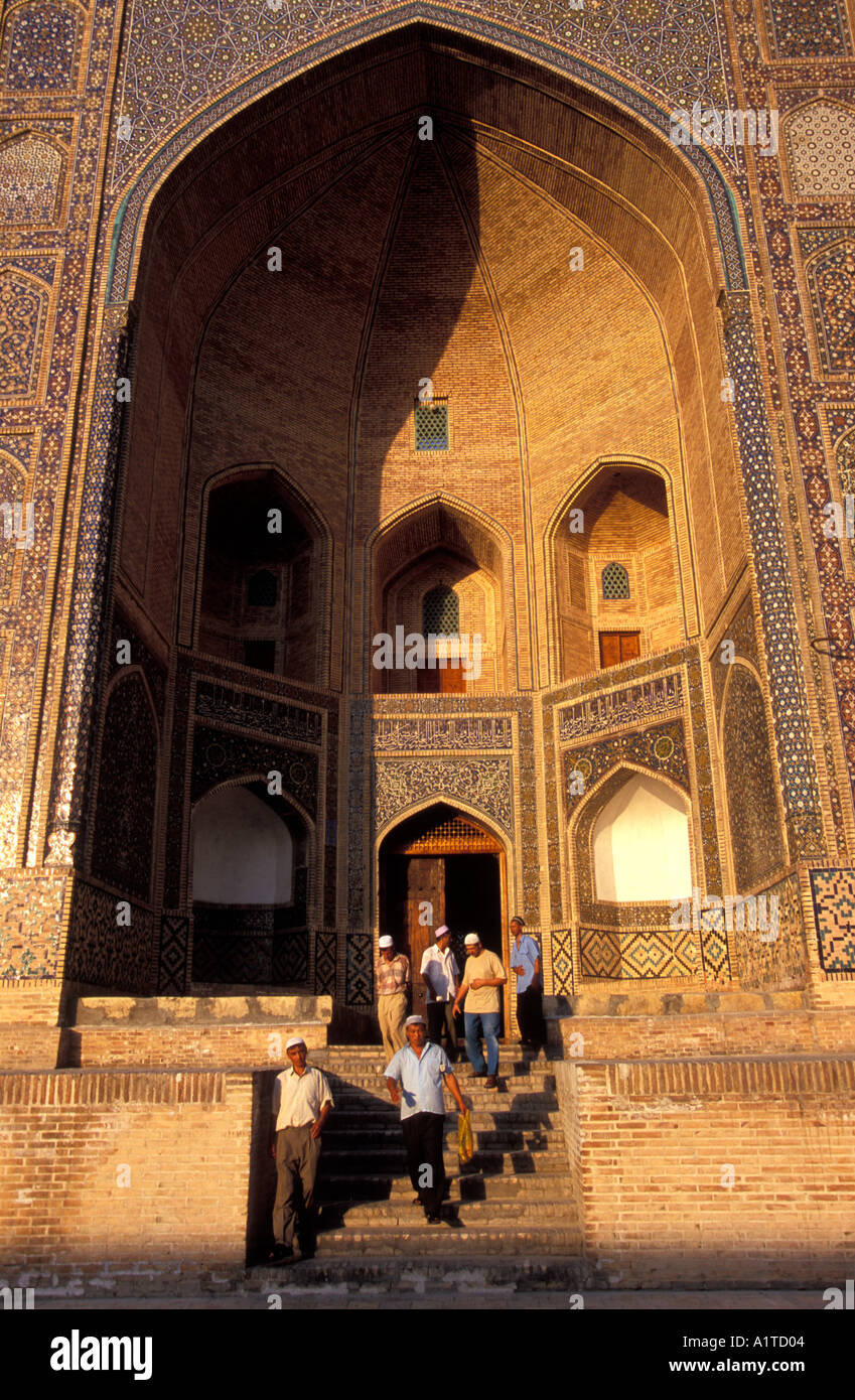 Mir i Arab Medressa Bukhara Uzbekistan Stock Photo - Alamy