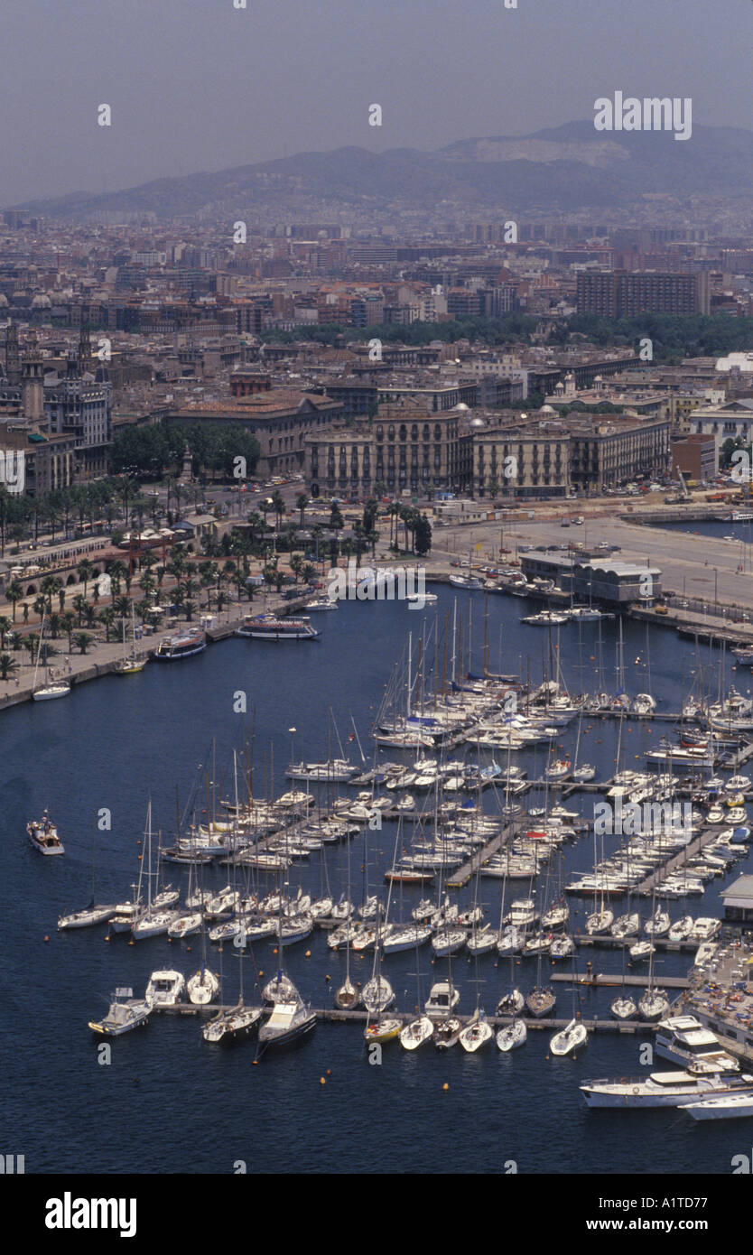 Barcelona ariel hi-res stock photography and images - Alamy