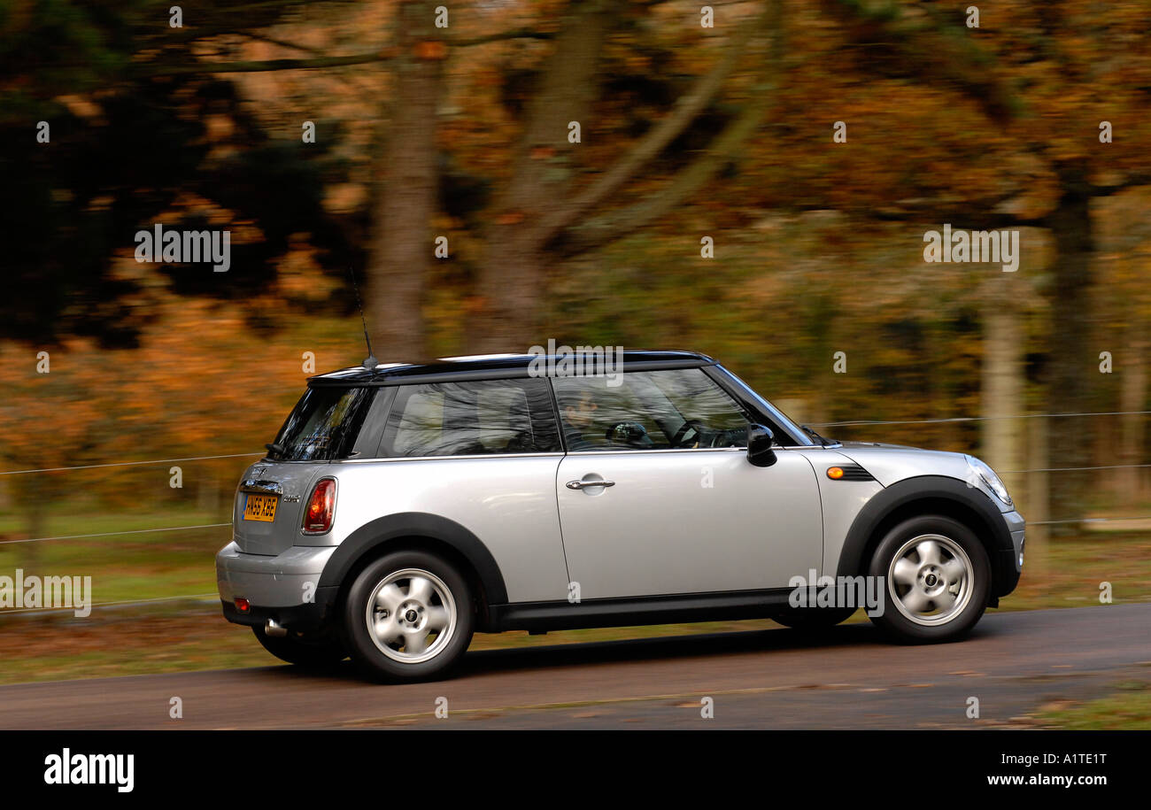 Mini cooper driving car hi-res stock photography and images - Alamy