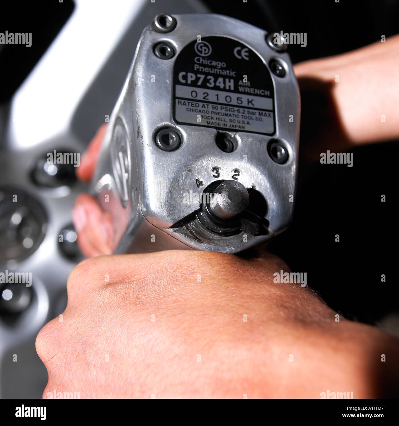 Pneumatic Air Gun Stock Photo - Alamy