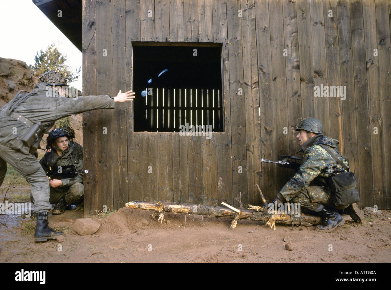 German soldiers training hi-res stock photography and images - Alamy