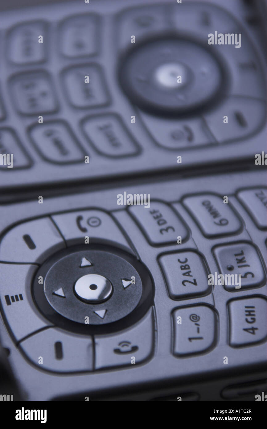 Two Mobile phone handsets Stock Photo - Alamy