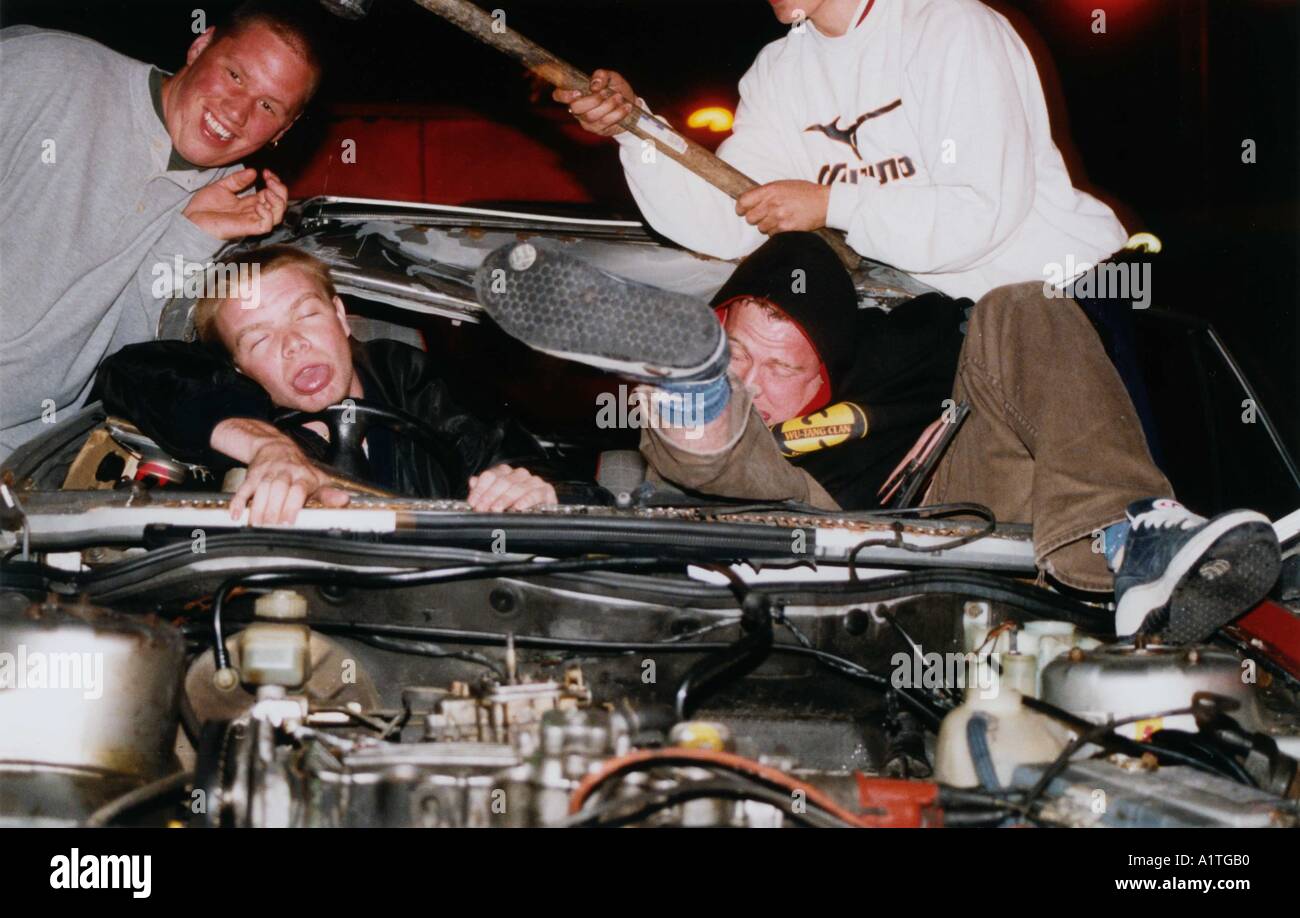 Boy racer and car hi-res stock photography and images - Alamy