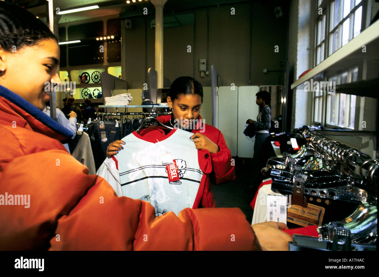 DIESEL CLOTHING STORE LONDON UK Stock Photo - Alamy
