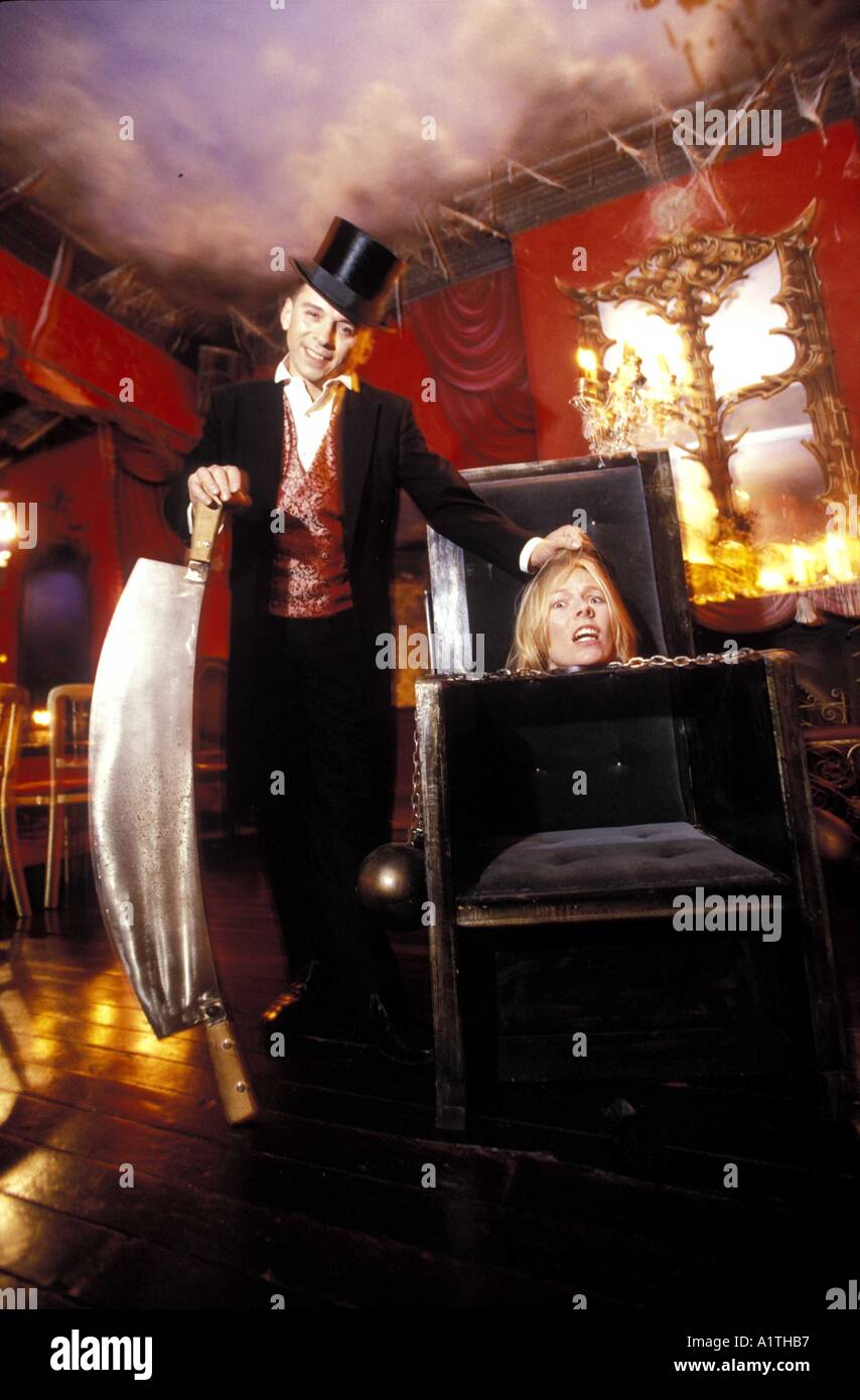 Simon Drake Magician House of Magic London Stock Photo - Alamy