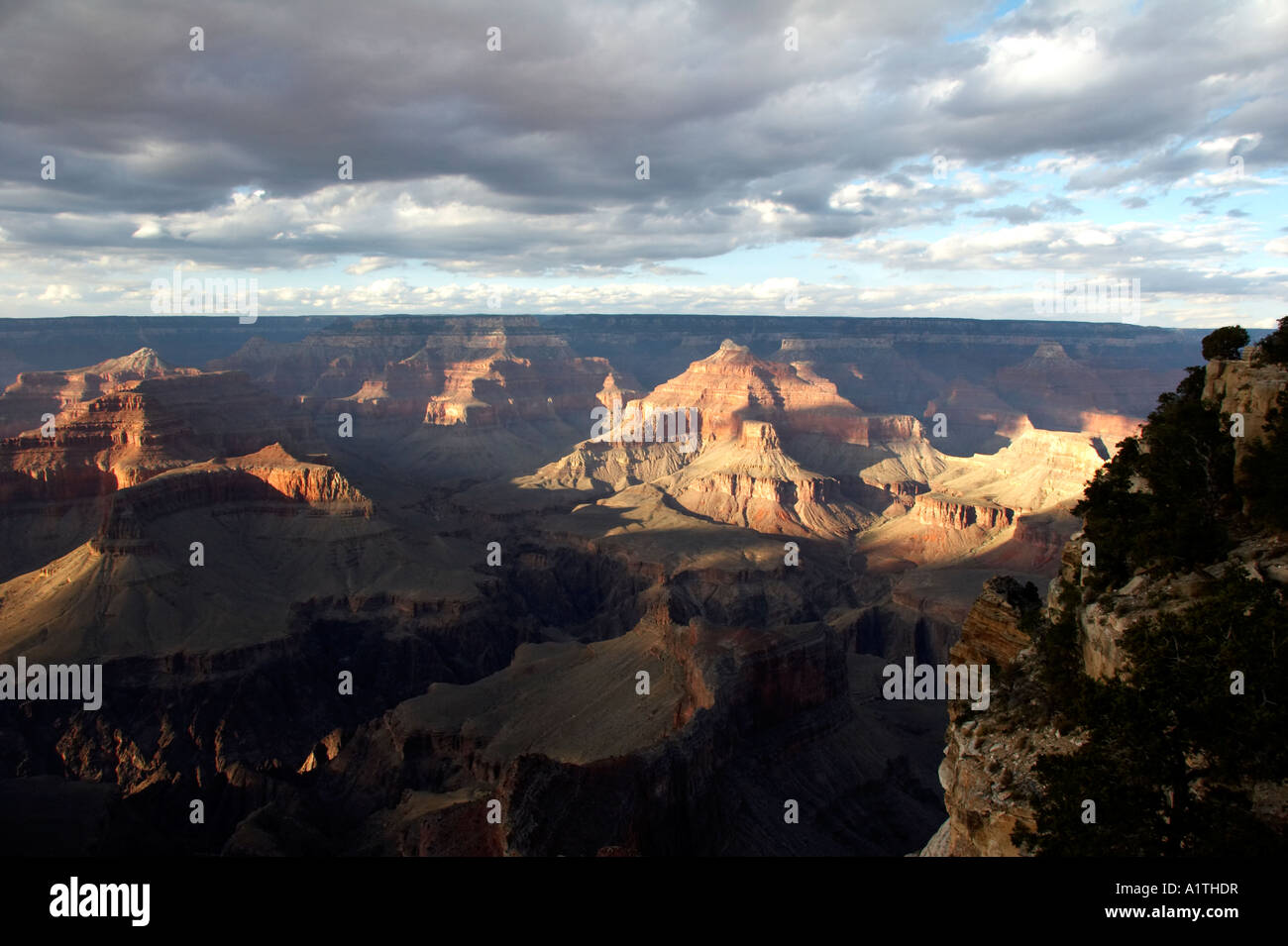 View from Hopi Point ( into the Grand Canyon (South Rim Stock Photo - Alamy