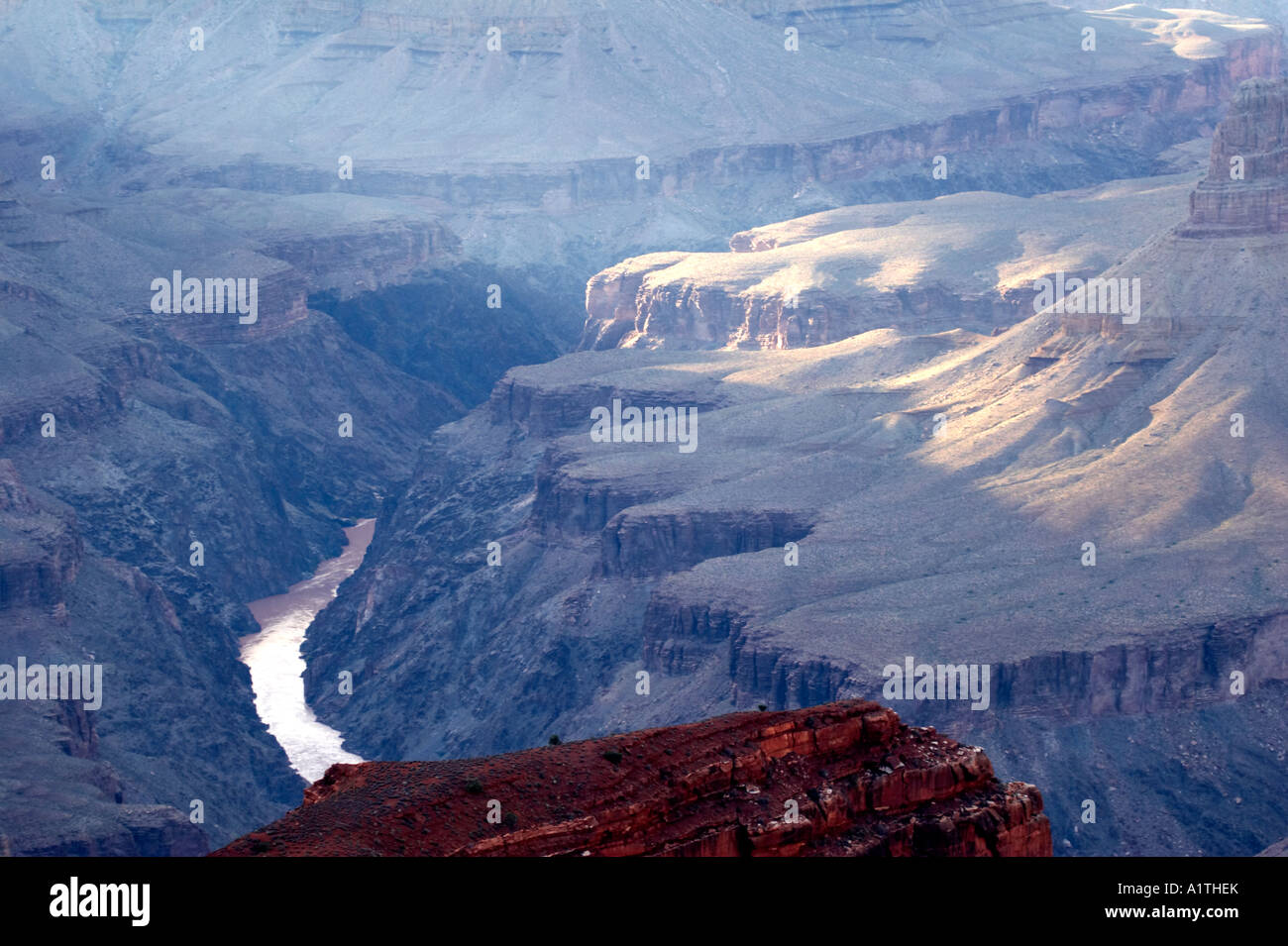 Colorado River - View from Hopi Point ( into the Grand Canyon (South ...