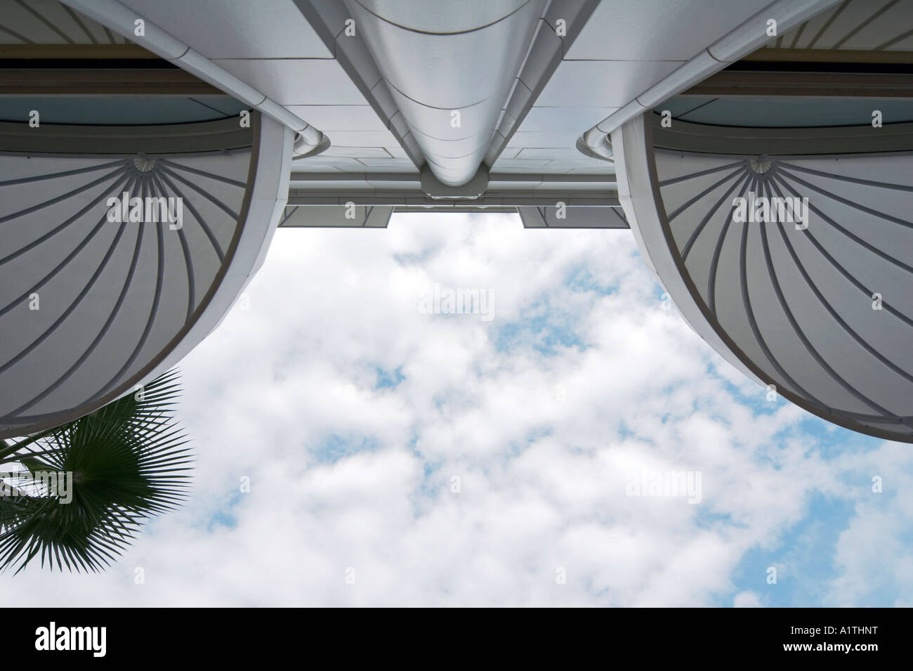Blue sunblinds hi-res stock photography and images - Alamy