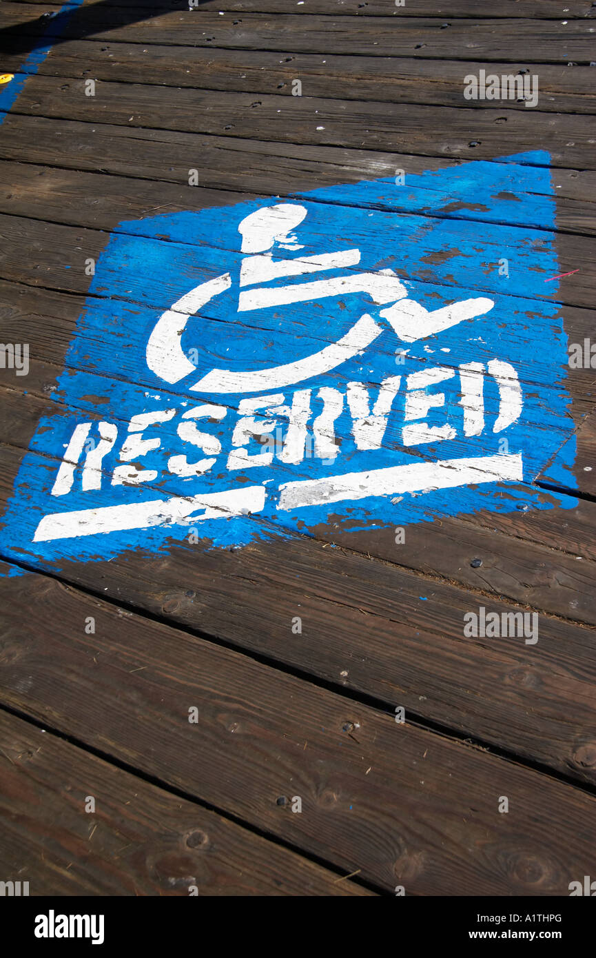 Handicapped parkings hi-res stock photography and images - Alamy